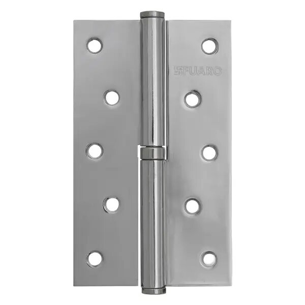 Петля съёмная левая S125413L-CP/BL, 125x75 мм, сталь, цвет хром