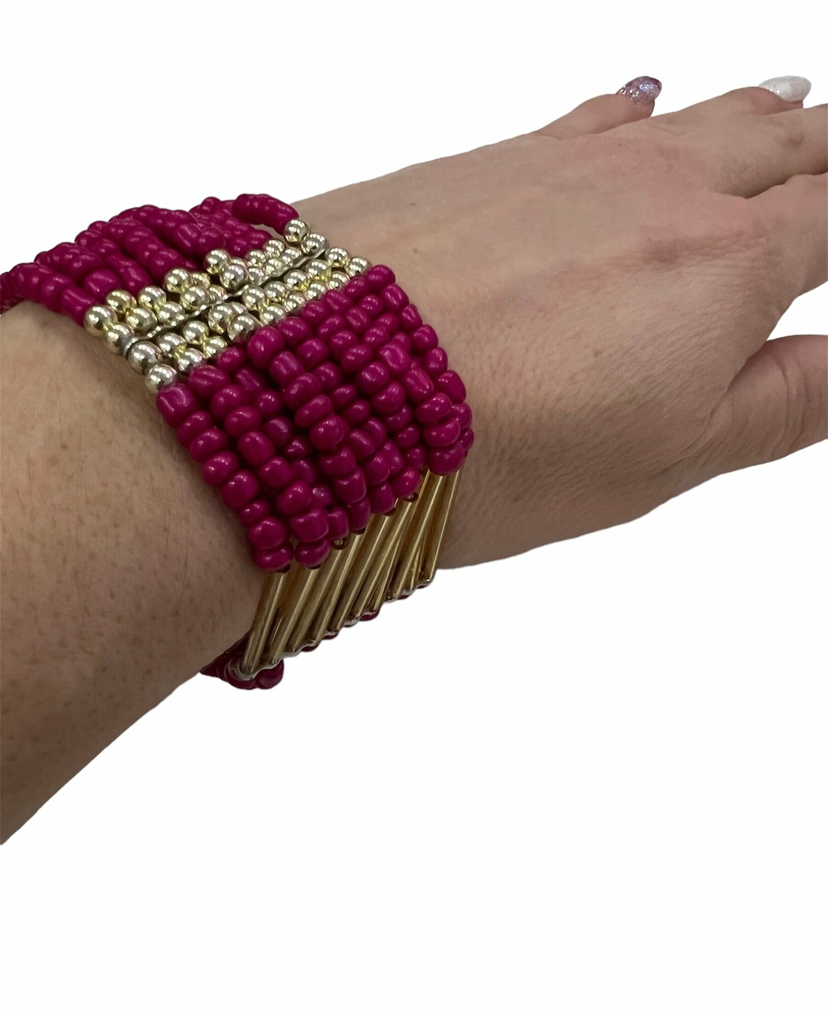 Браслет, бисер