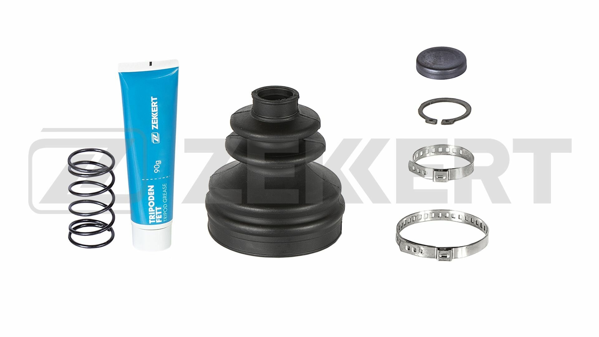 Пыльник ШРУС с хомутами и смазкой для Рено Клио 3, Лагуна 2, Меган 2, Ван 2, Сценик 2 SM-1251S ZEKKERT