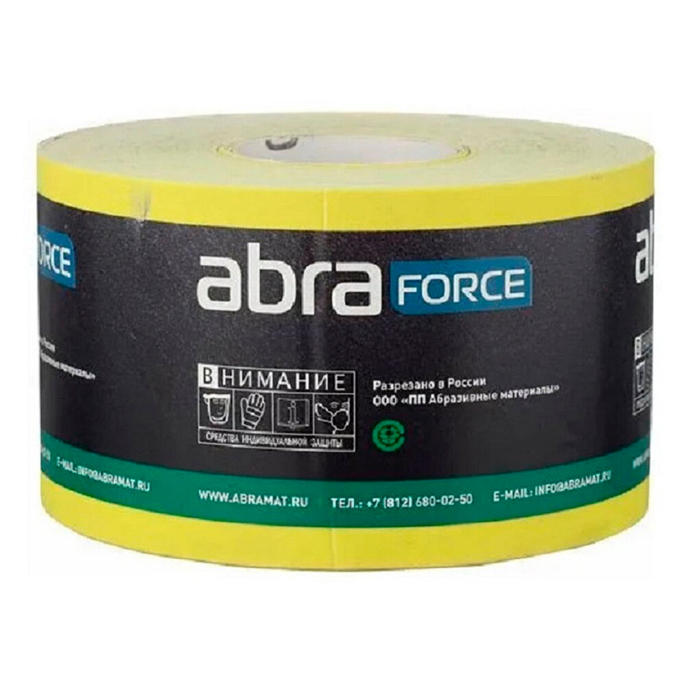 Наждачная бумага Abraforce 115 мм 50 м Р100