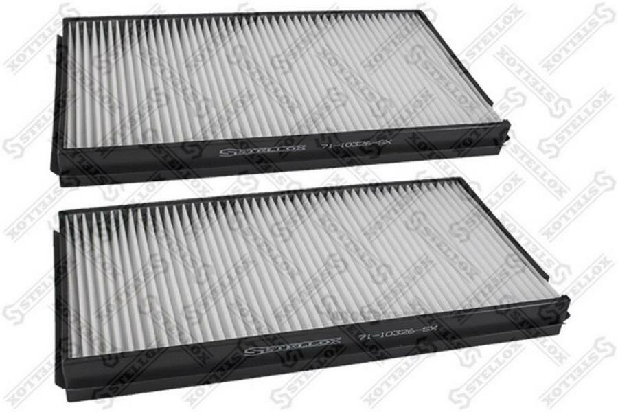 STELLOX 7110326SX Фильтр салона к-кт 2 шт BMW E60/E61 all /E63/E64 3.0i/4.5Ci 03> STELLOX 71-10326-SX