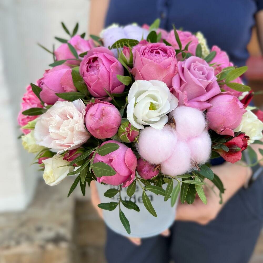 Цветочное ведерко