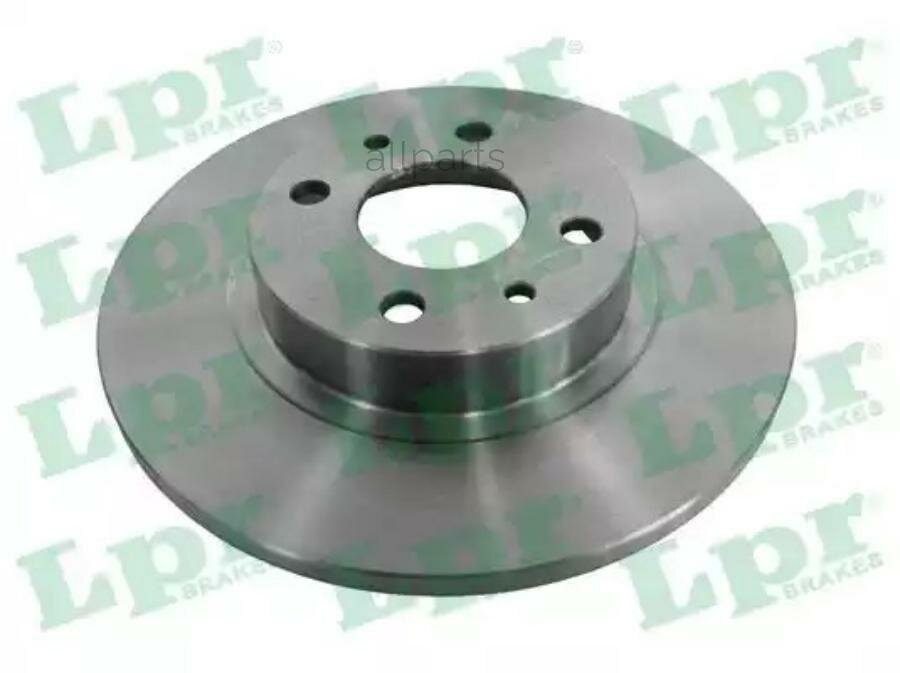 LPR F2091P Диск тормозной ALFA 145/146/FIAT BRAVA 95-01/PUNTO 93-00 передний не вент.