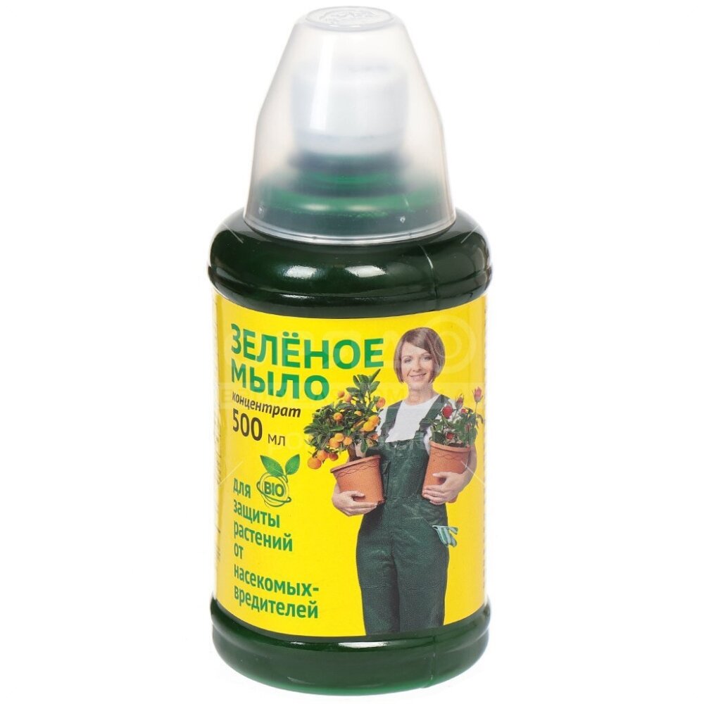 Зеленое мыло 0,5л (с мерным стаканчиком) 3/12 ВХ