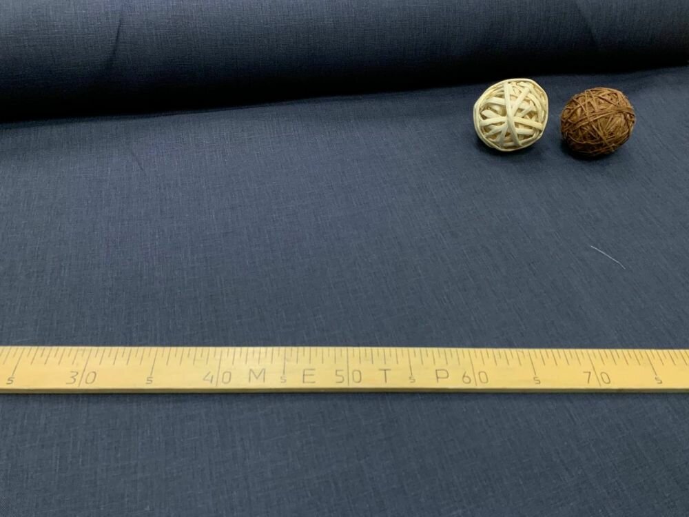 260 см. Широкая льняная ткань 100% лен цвет "Мокрый асфальт" розница 1 метр