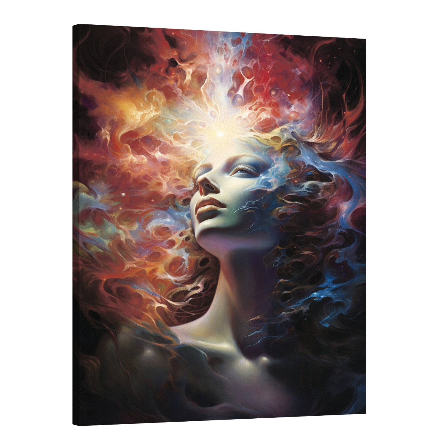 Интерьерная картина 50х70 "Зодиак: встреча с судьбой"