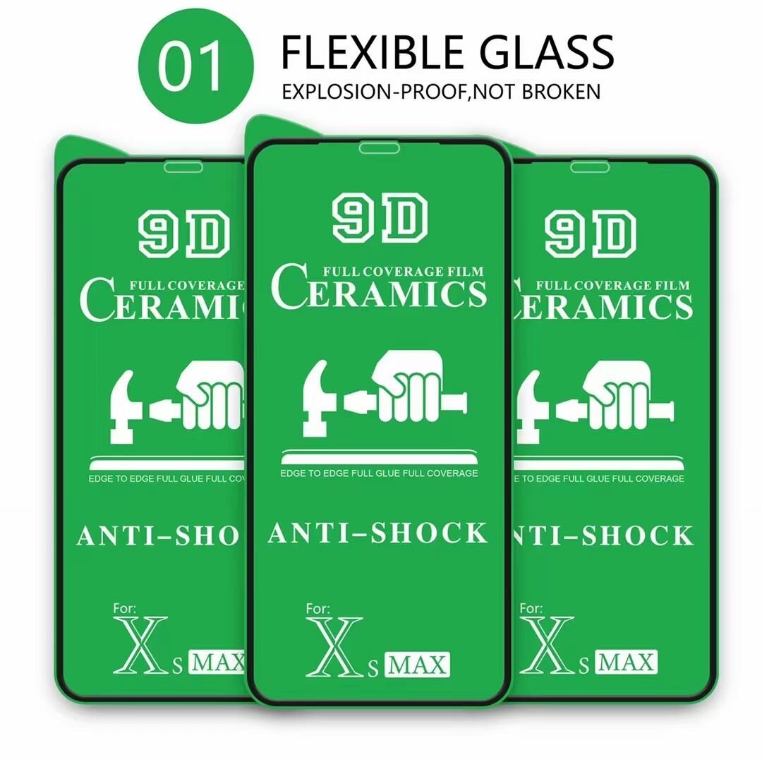 Защитная керамическая пленка / стекло для Apple iPhone 14 Pro Max, глянцевый, 5 шт