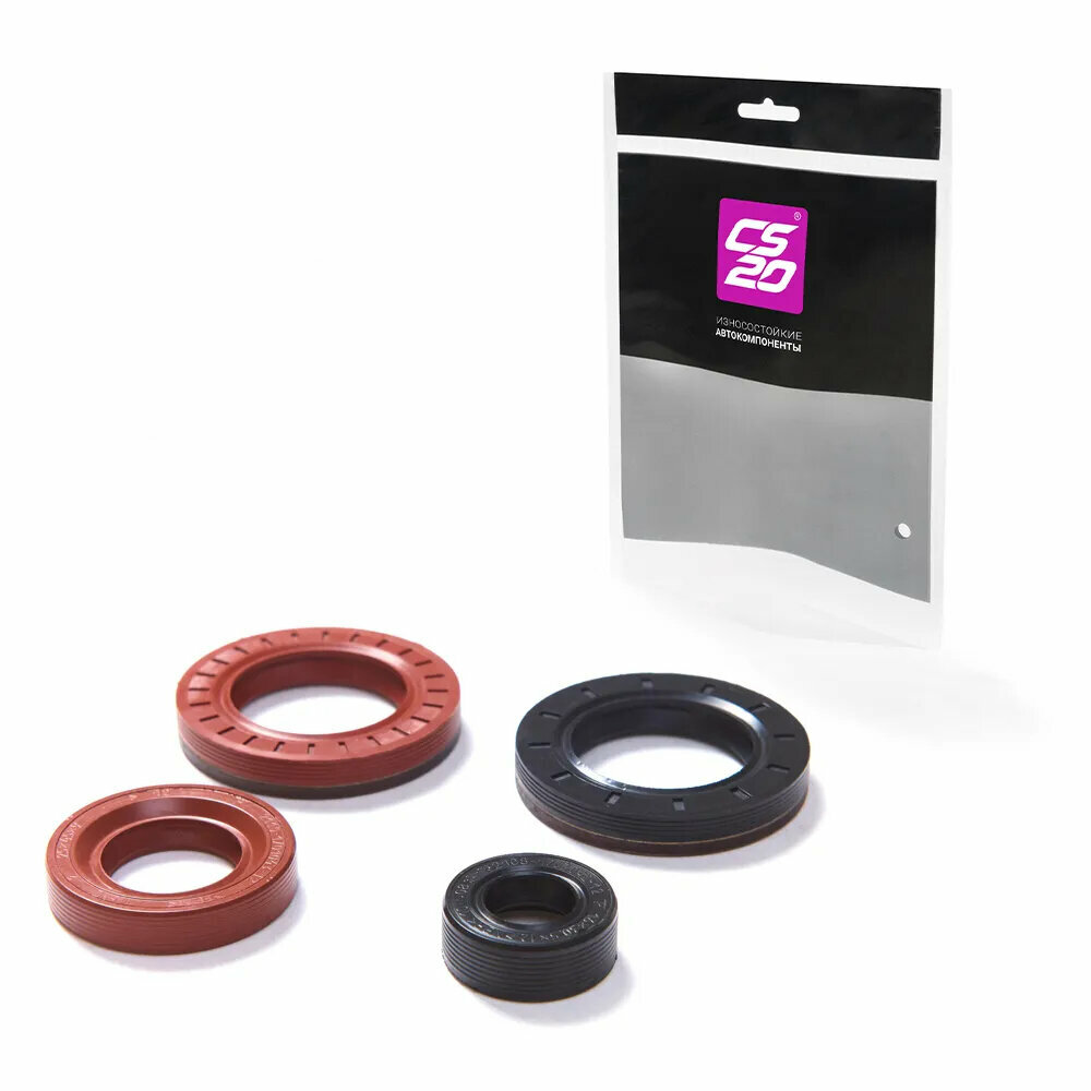 Сальники КПП (привода) для ВАЗ 2108-12, 1118 Калина, 2170 Приора, 2190 Гранта, LADA Kalina, Priora, Granta комплект 4 шт. арт 13774