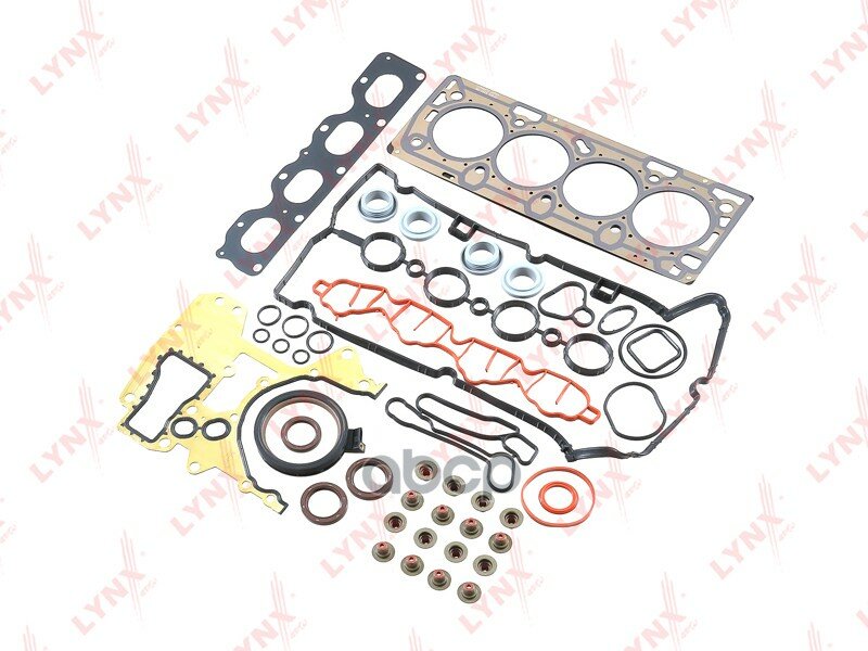 Комплект прокладок двигателя CHEVROLET Aveo(T250/T300) 1.4-1.6 08> / Cruze(J300) 09>, Tracker 1.6 12>, Nexia(N100) 1.6 97>, O.