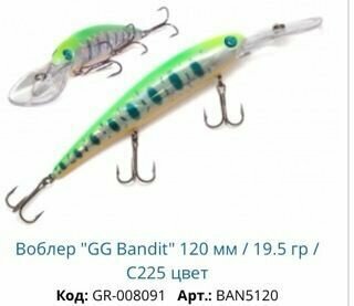 Воблер German GG Bandit