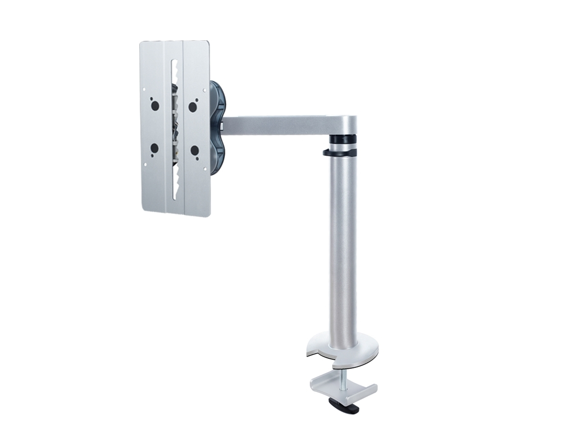 ErgoFount BTFS6-101G- Настольное шарнирное крепление для монитора диагональю до 24' с адаптером AS-09X, плоское основание и струбцина типа G, макс. нагрузка 12 кг