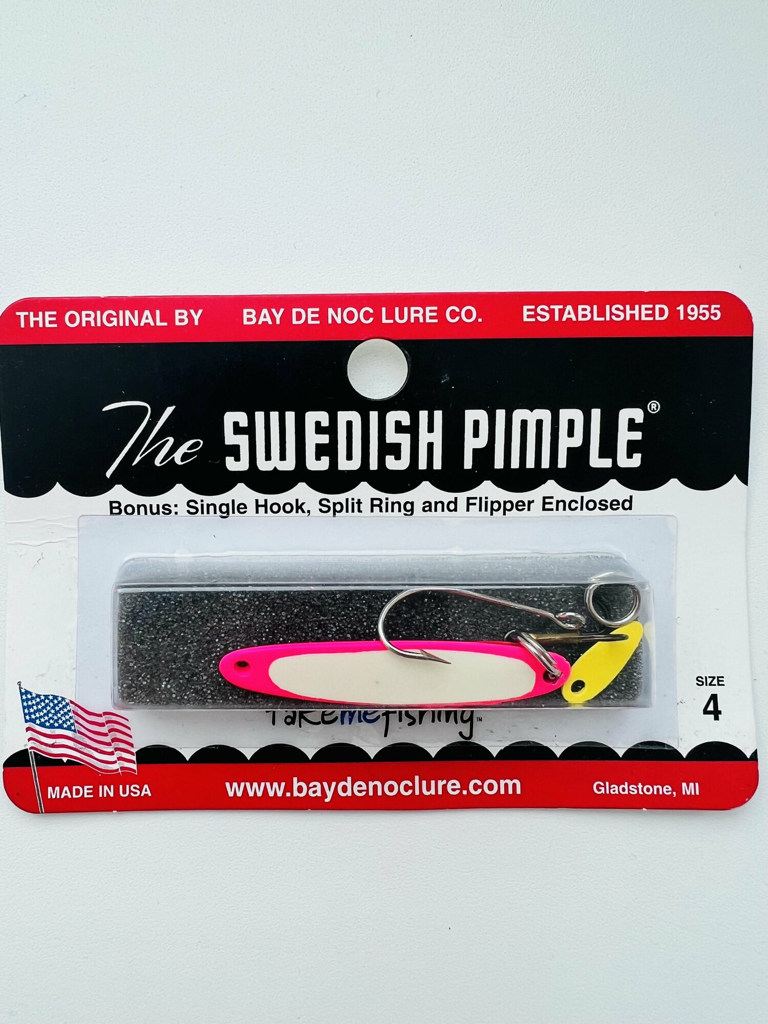 Блесна зимняя The Swedish Pimple 4