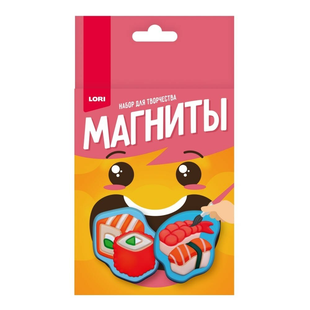 Набор д/творчества LORI Магниты из гипса Японский ужин Пз/Г-062