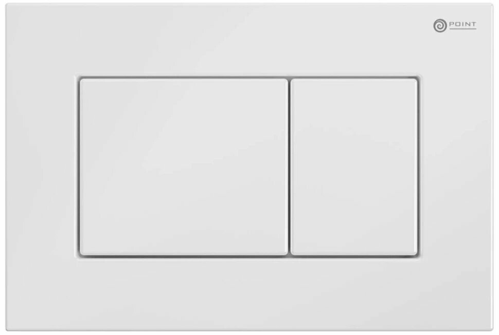 Кнопка смыва Point Ника PN44081W для инсталляции, белый