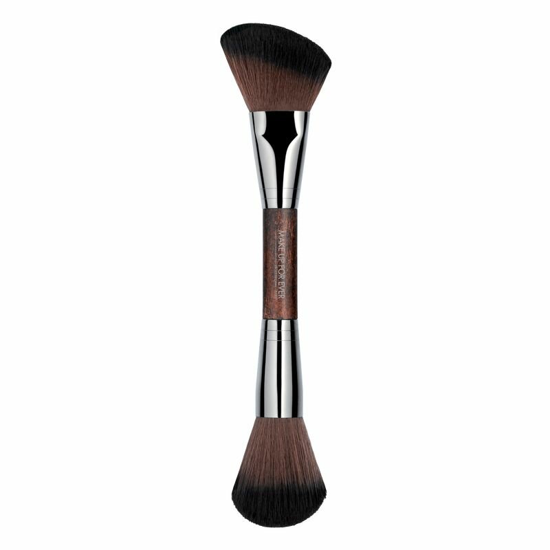 MAKE UP FOR EVER Двусторонняя кисть для скульптурирования Double Ended Sculpting Brush 158