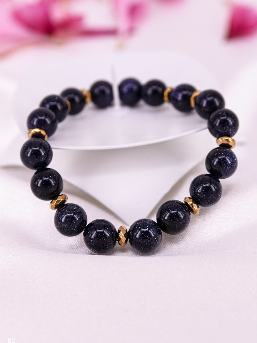 Славянский оберег, Браслет-нить, гематит