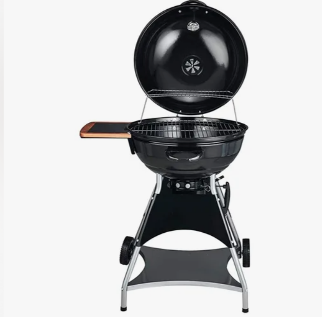 Гриль стационарный угольный из нержавеющей стали жаростойкий диаметр 57 см