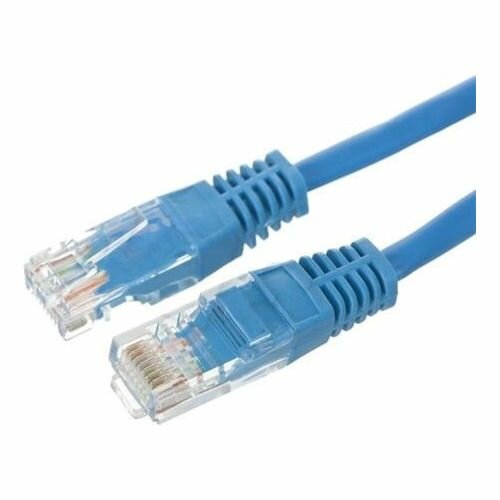 Патч-корд NTSS NTSS-PC-UTP-RJ45-5e-1.5-LSZH-BU, вилка RJ-45, вилка RJ-45, кат.5E, LSZH, 1.5м, синий