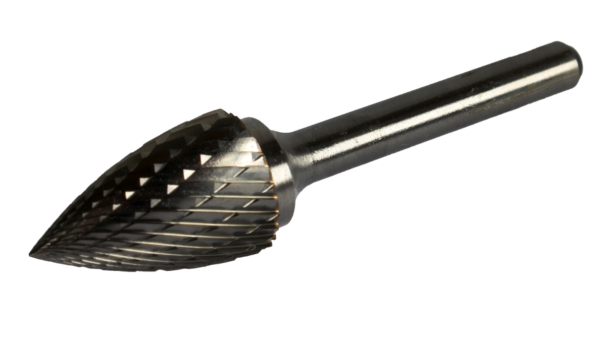 Борфреза твердосплавная параболическая заостренная 16мм ANROKEY