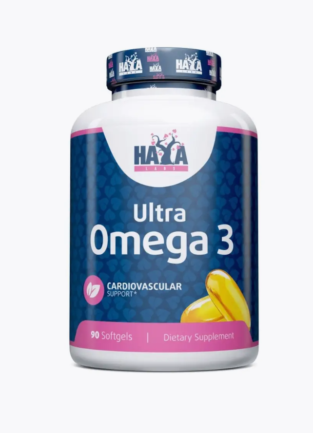 Haya Labs Ultra Omega 3. Омега 3. 90 soft.