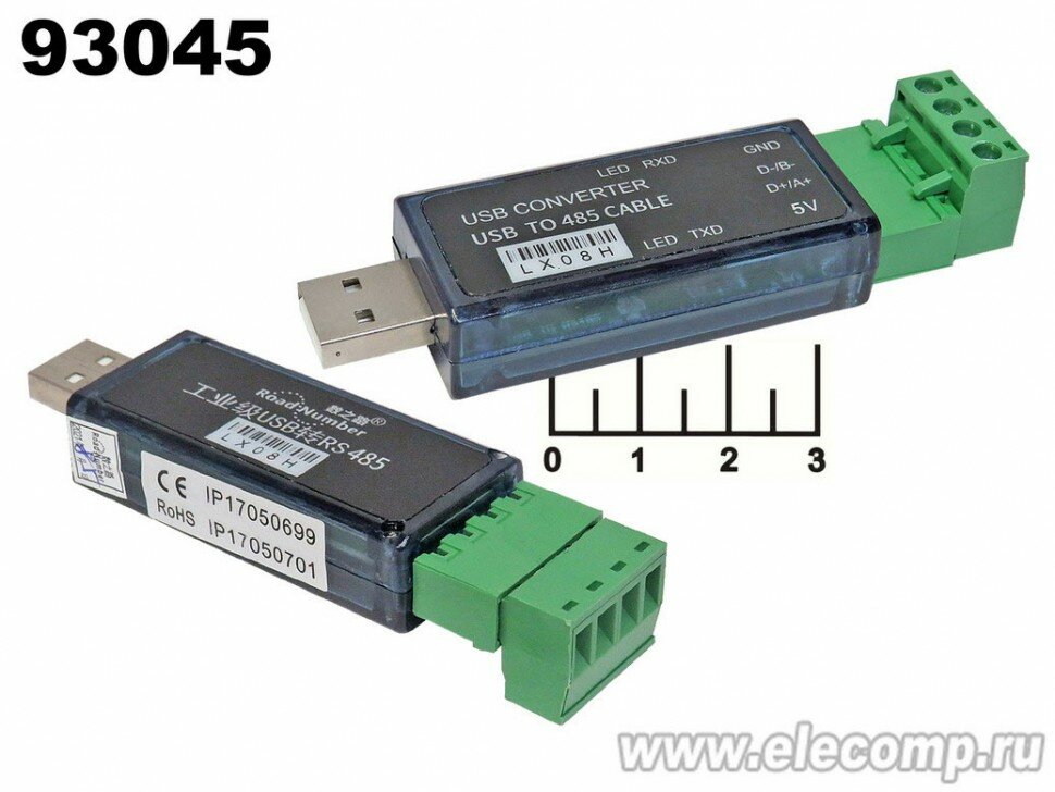 Конвертор USB-RS-485 LX08H