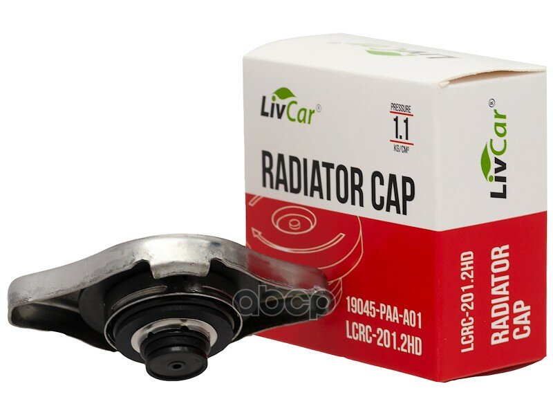 Крышка радиатора (108kpa, 1.1kg/cm2, маленький клапан) LivCar арт. LCRC-201.2HD