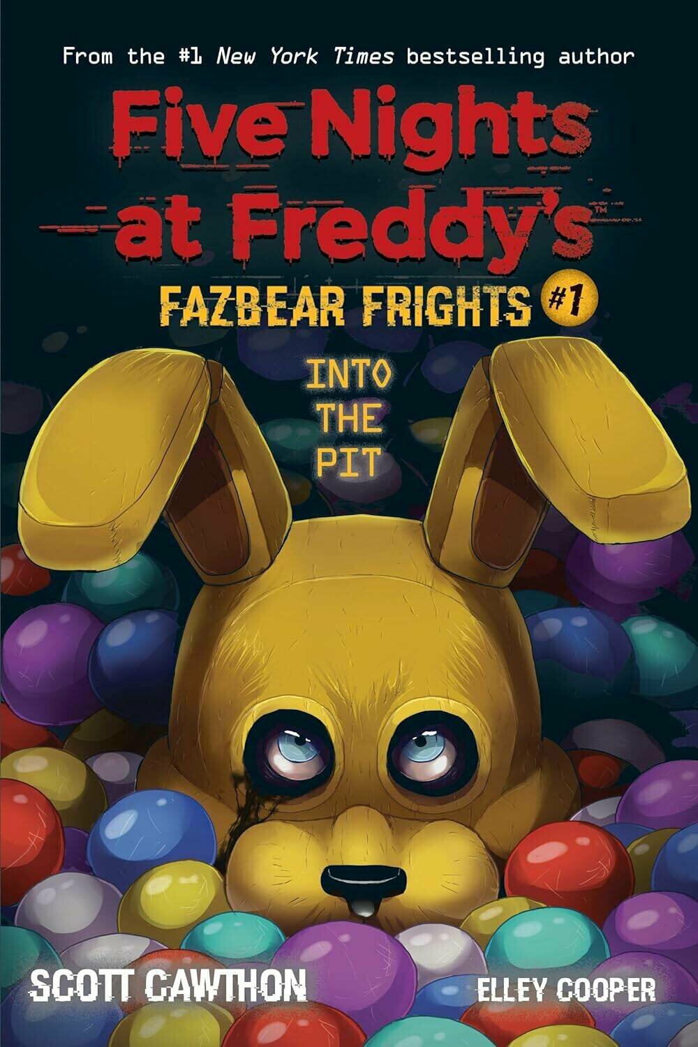 Scott Cawthon. Five Nights at Freddy's Fazbear Frights 1 Into the Pit Пять ночей у Фредди Ужасы Фазбера 1 В яме / Книги на английском языке