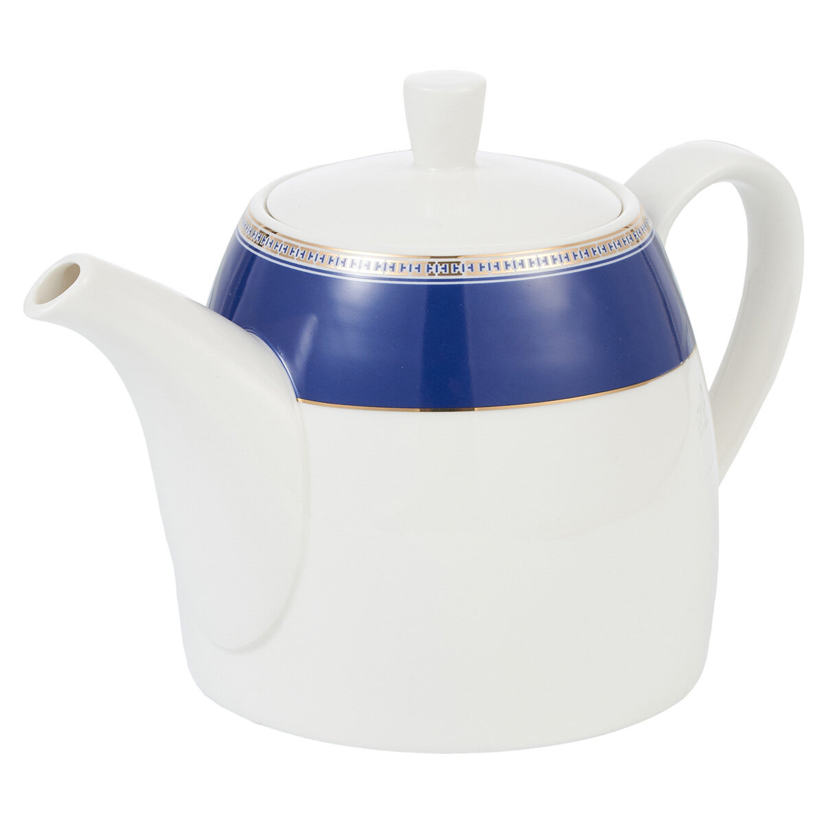 Заварочный чайник Gipfel Orpheus 51556 фарфор, 900 мл, белый/синий/золотой