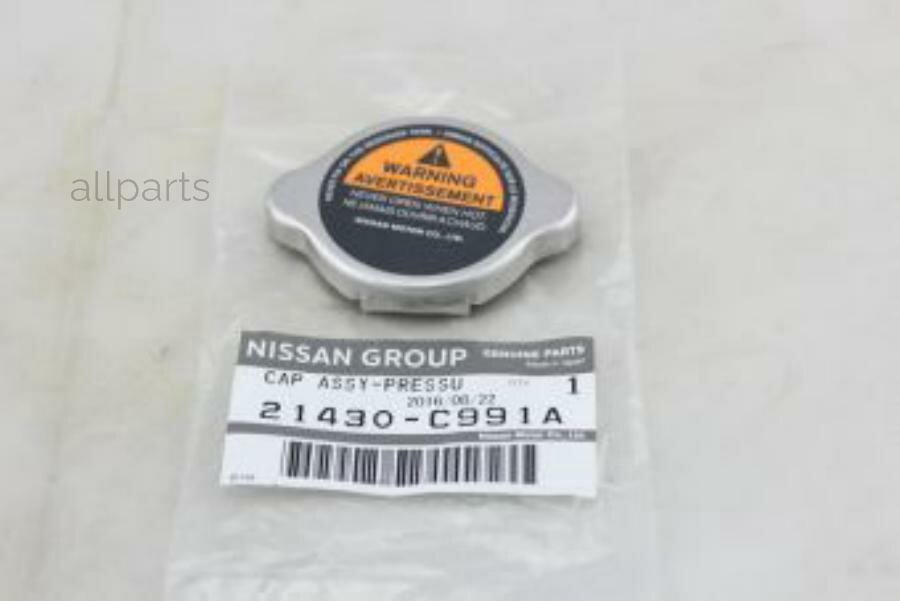 NISSAN 21430C991A крышка радиатора [ORG]