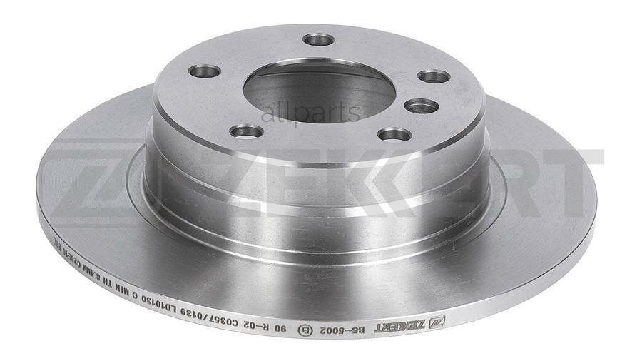 ZEKKERT BS-5002 Диск торм. задн. BMW 3 (E36 E46) 90-