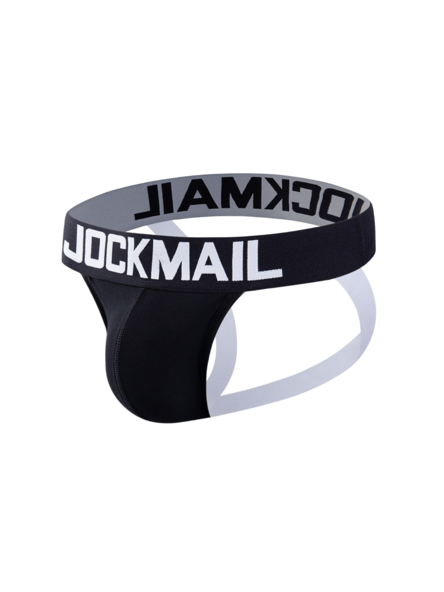Мужские трусы джоки черные JOCKMAIL JM4038-2 L (48)