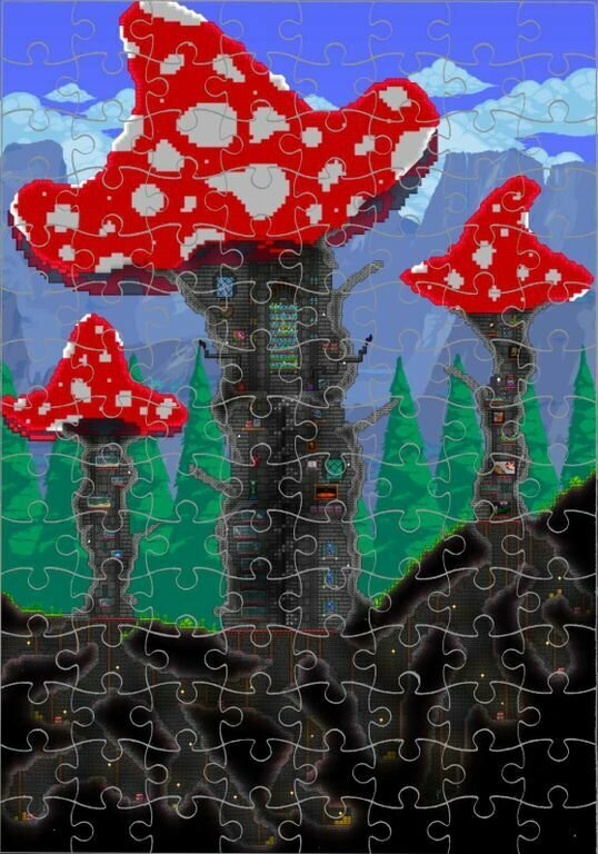 Пазл Terraria, Террария №1
