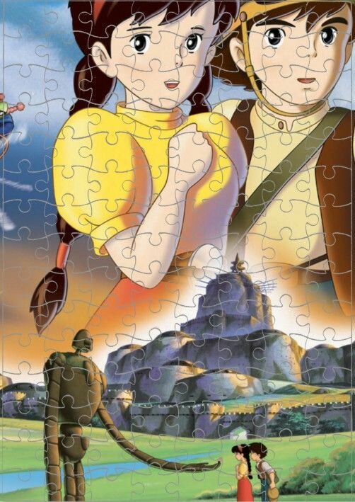 Пазл Небесный замок Лапута, Tenkuu no Shiro Laputa №6