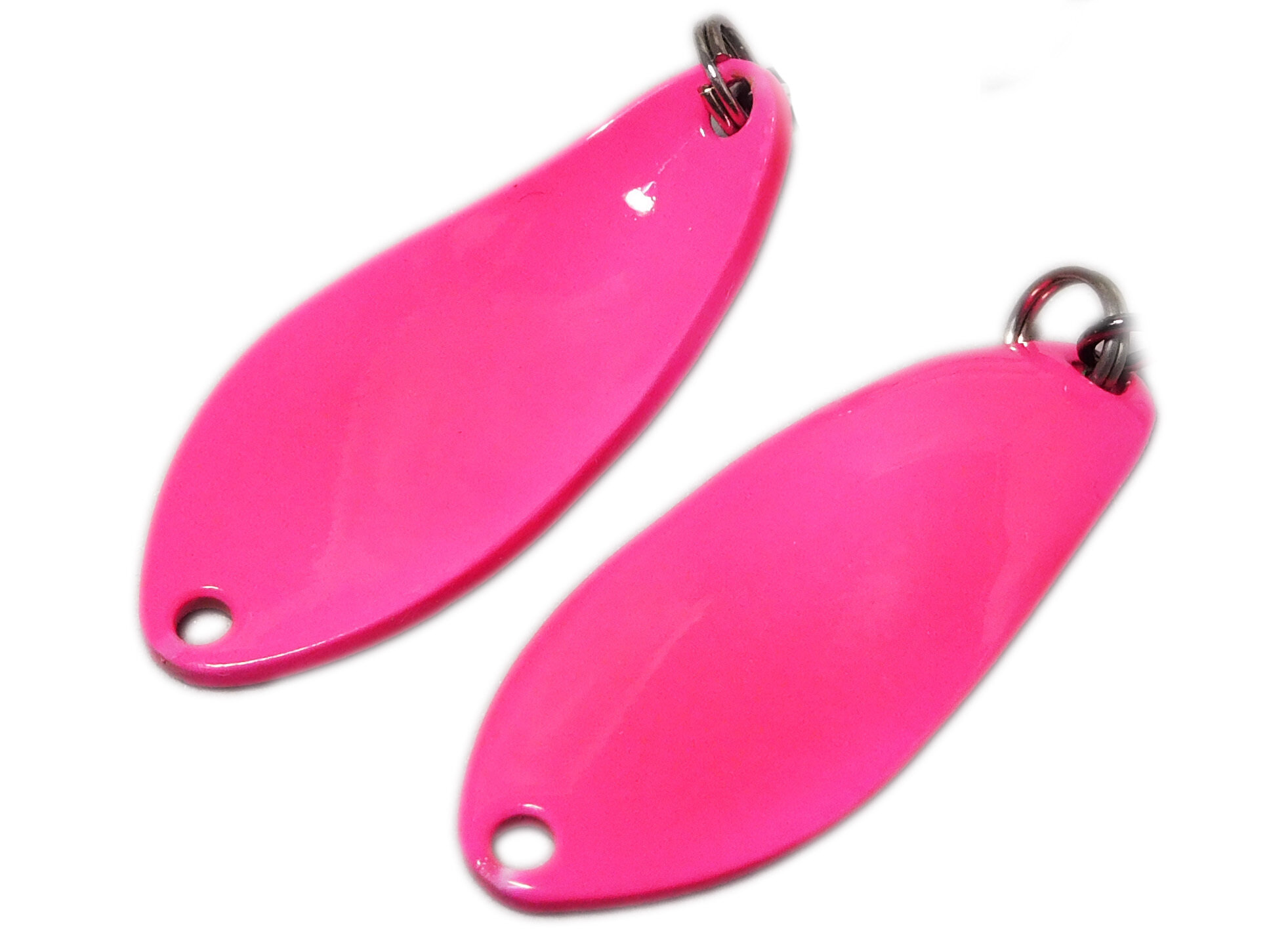 Набор 2ШТ Блесна колебалка Зябликов Пиксель 3 см. 1.3гр fluo