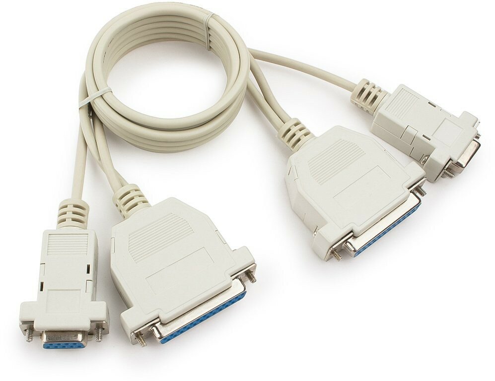 Кабель COM (F)/LPT (F) - COM (F)/LPT (F), 1.8м, Cablexpert (CC-140-6-N)