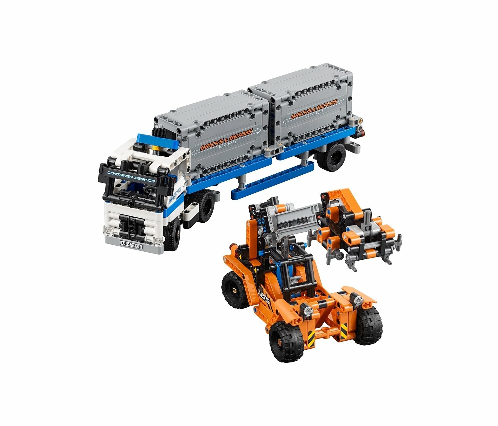 Конструктор LEGO Technic Контейнерный терминал (LEGO 42062)
