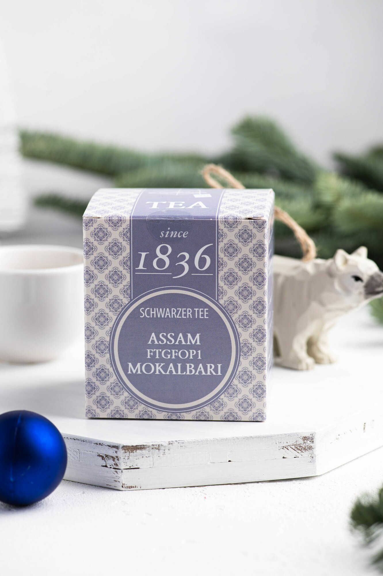 Черный чай Ассам Мокалбари Восточный FTGFOP1 в пирамидках (15 штук)