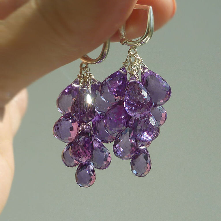 Серьги с подвесками