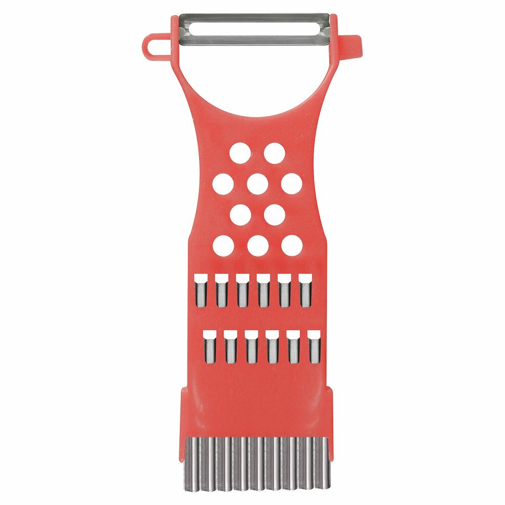 Овощечистка-терка многофункциональная. Длина 17,5 см. нержавеющая сталь 1 шт