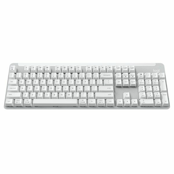 Беспроводная клавиатура Logitech K865 WIRELESS MECHANICAL (белый) (Английская раскладка) — фото 1