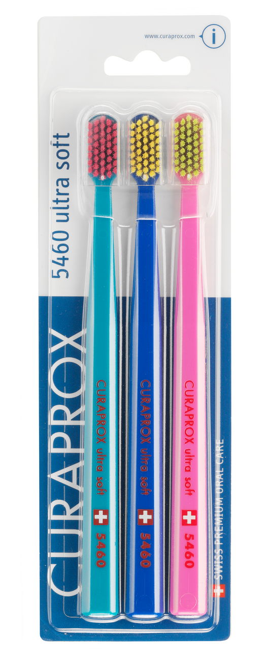 Зубная щетка Curaprox Ultrasoft 5460, 3шт