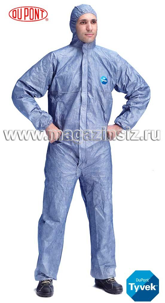 Комбинезон защитный Тайвек Классик Эксперт (TYVEK 500 Xpert) Модель CHF5 (L синий )