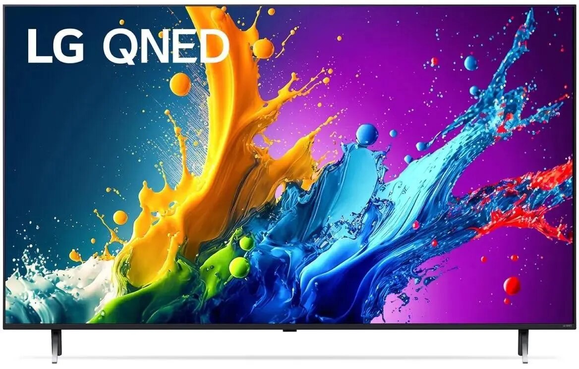 43" (108 см) LED-телевизор LG 43QNED80T6A черный [Edge LED, QNED, 4K UltraHD, Wi-Fi, 60 Гц, webOS, H