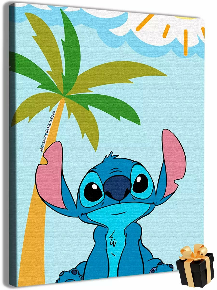 Картина по номерам Стич