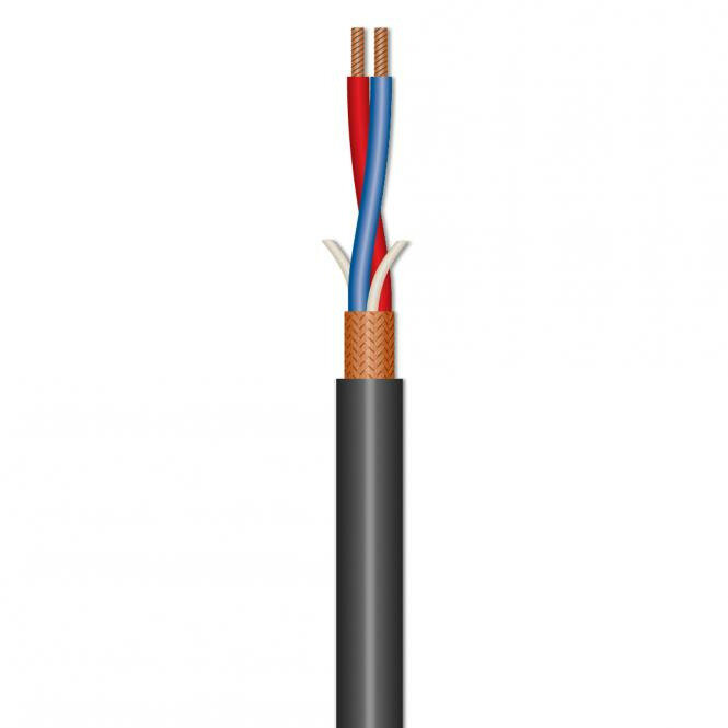 Кабель микрофонный в нарезку Sommer Cable 200-0051 Club Series MKII Black, 1 м