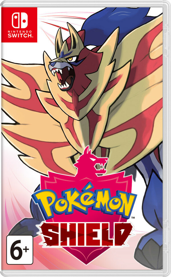 Игра Pokemon Shield (Nintendo Switch) б/у, Полностью Английский