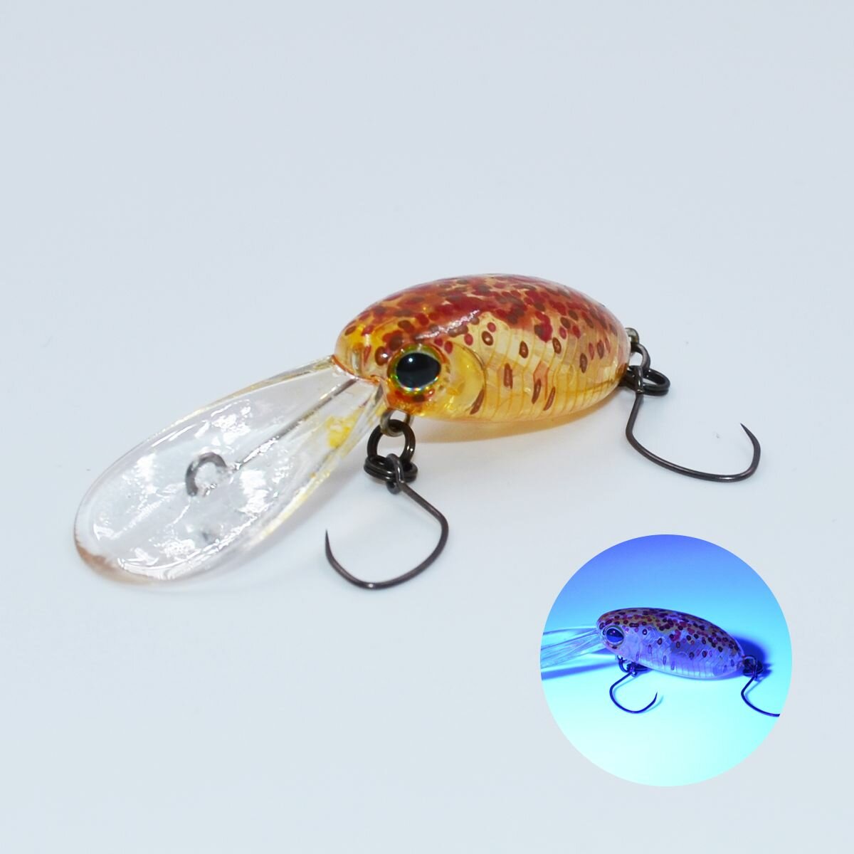 Воблеры - Crank inch DR 25 SS #Clear Red Cardinal