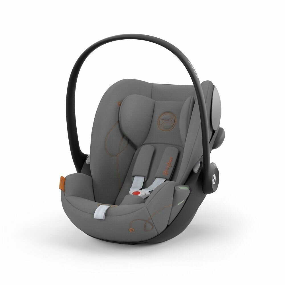 Автокресло 0+ CYBEX Cloud G i-Size Lava Grey, с рождения до 13 кг, ростом до 87 см, серый