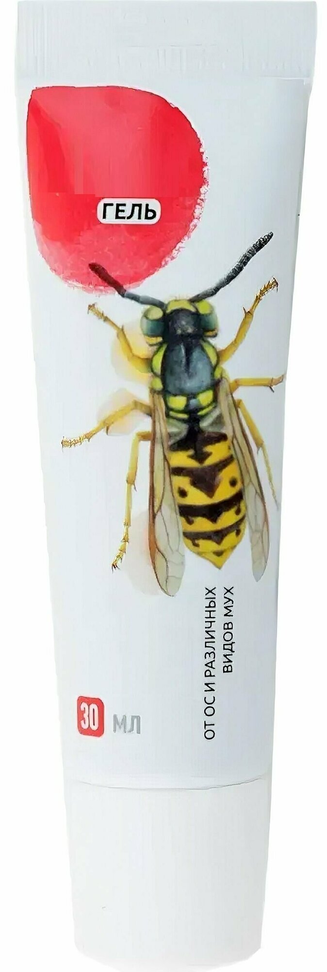 Средство от ос и мух 30 мл, гель без запаха. Приманка наносится на непищевые поверхности. Используется для обработки внутренних помещений и придомовой территории
