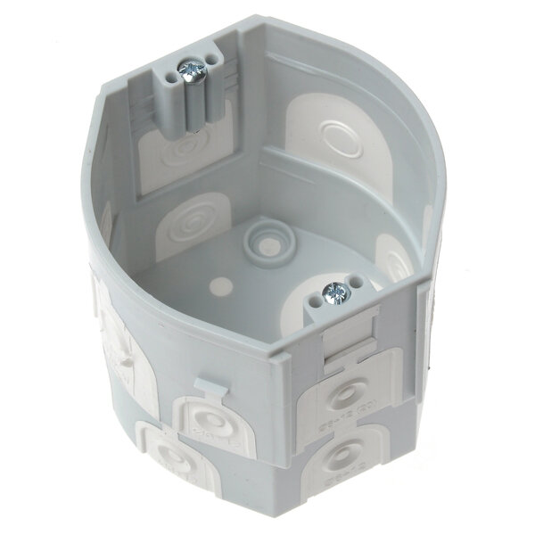 Коробка KPR68/D_KA установочная 1 пост Dвнеш= 73мм H=70мм с мембранами с винт. (Kopos Kolin) (4 шт. в комплекте)